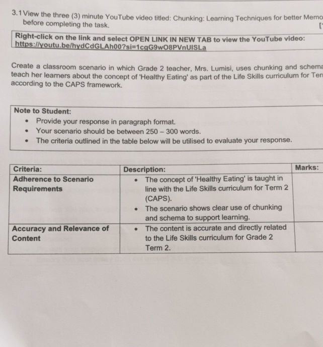 Create a classroom scenario in which Grade 2 | StudyX