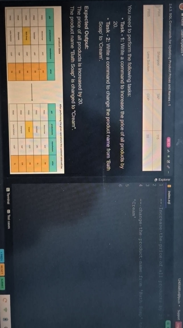 You need to perform the following tasks | StudyX