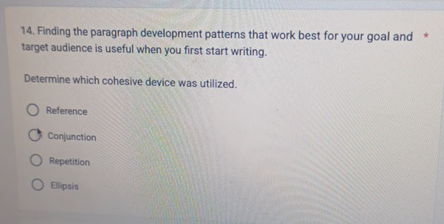 14 Finding the paragraph development | StudyX