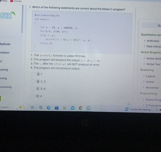 1. Which of the following statements are | StudyX