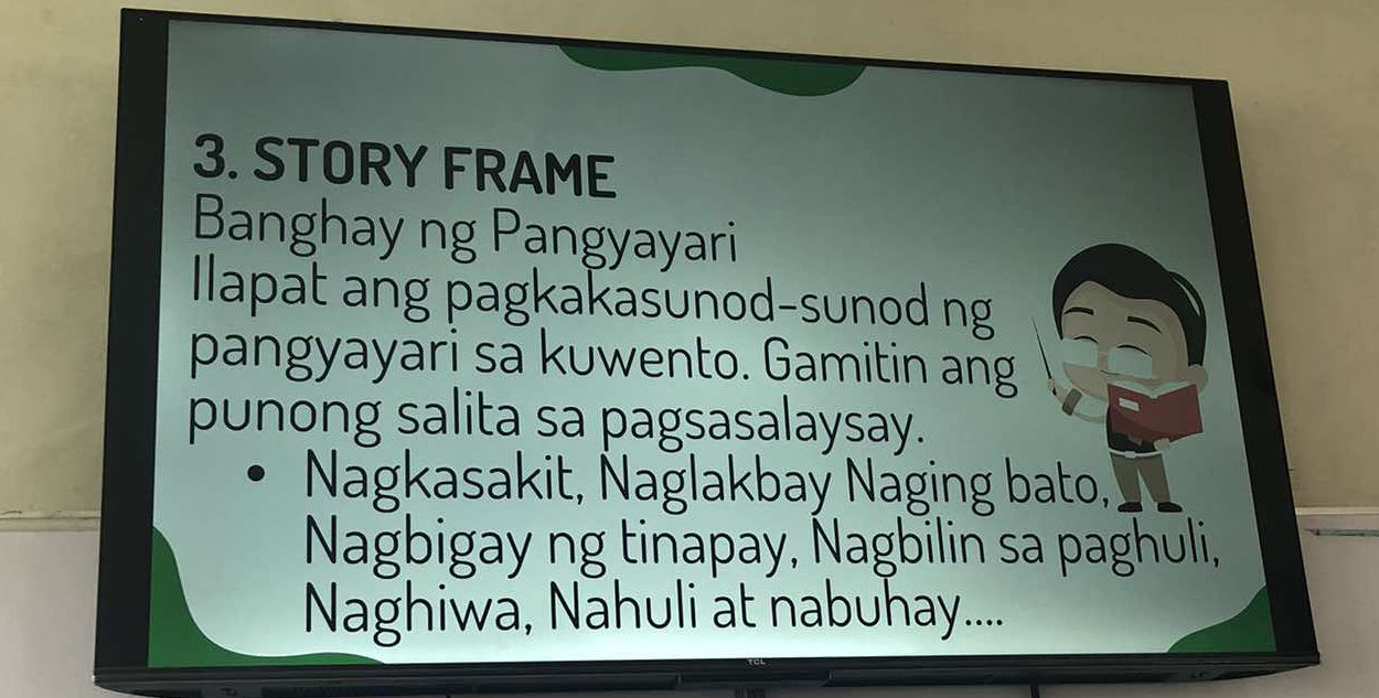 3. STORY FRAME Banghay ng Pangyayari Ilapat | StudyX