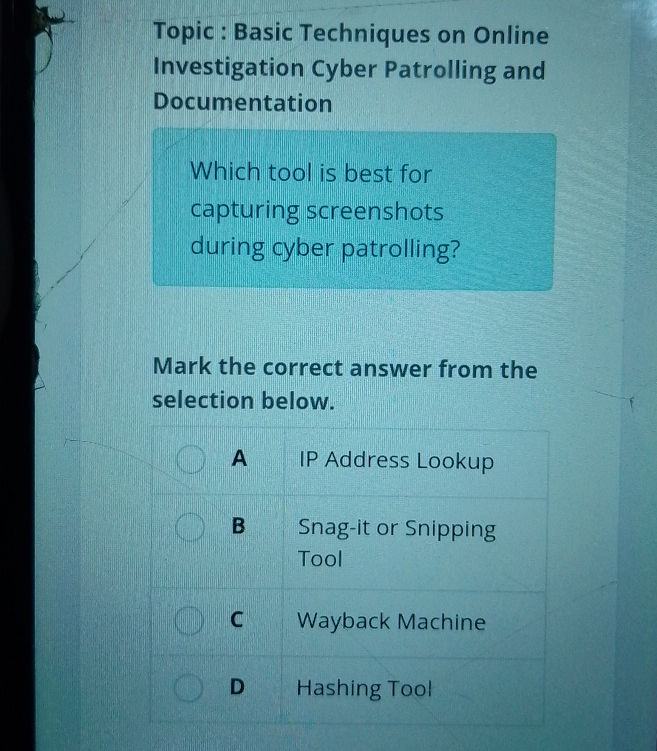 Which tool is best for capturing screenshots | StudyX