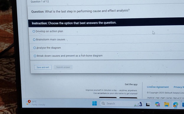 Question What is the last step in performing | StudyX