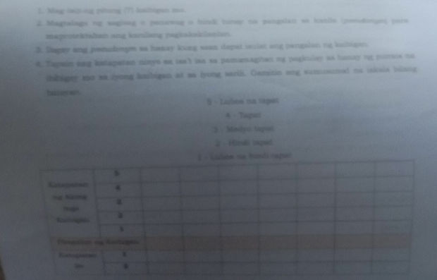 1 Magbigay ng tatlong (3) halimbawa nito 2 | StudyX