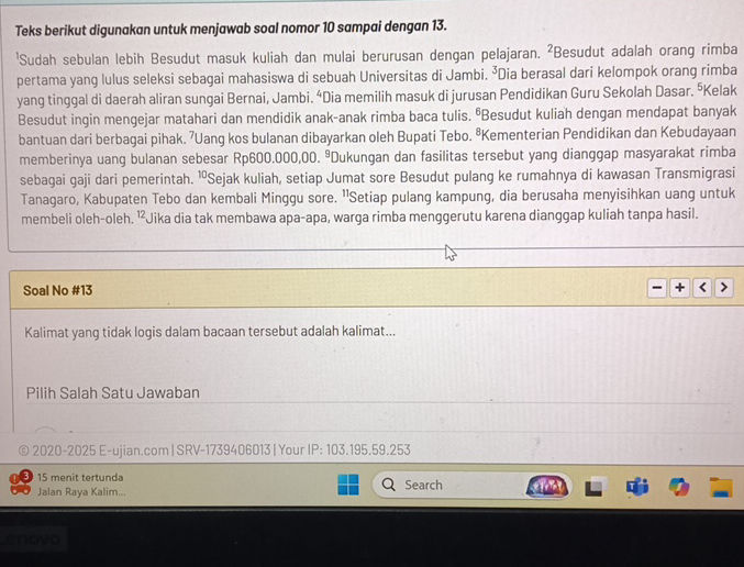 Teks berikut digunakan untuk menjawab soal | StudyX