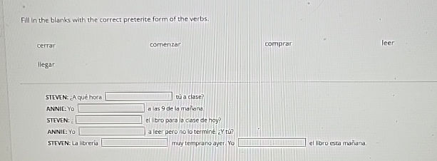 Fill in the blanks with the correct | StudyX