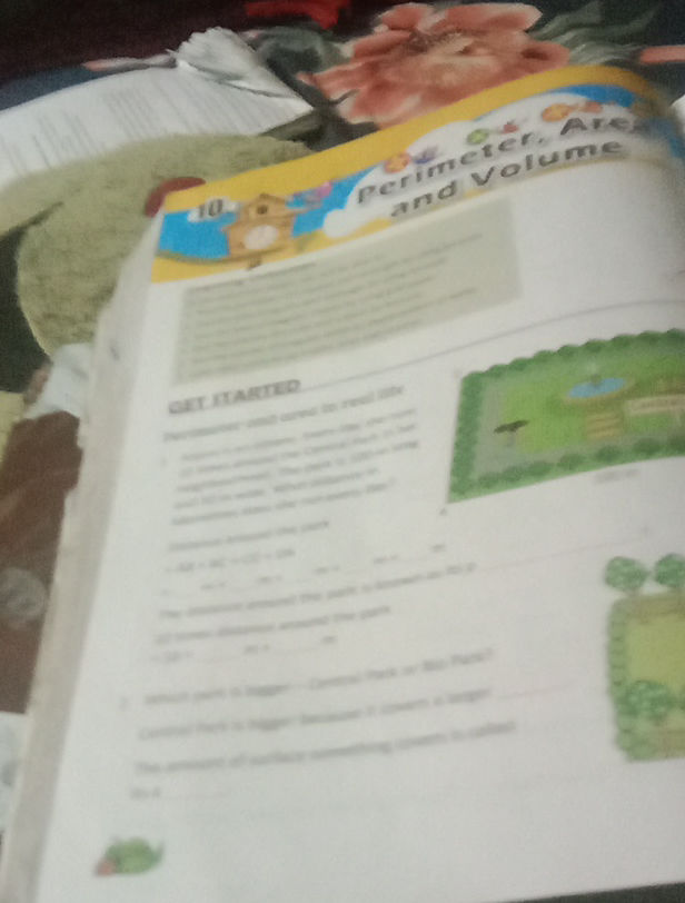 Perimeter Area and Volume GET IT STARTED 1 | StudyX