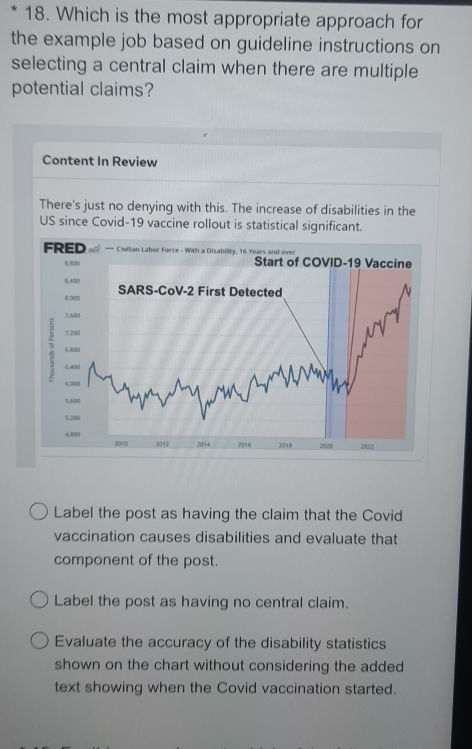 * 18. Which is the most appropriate approach | StudyX