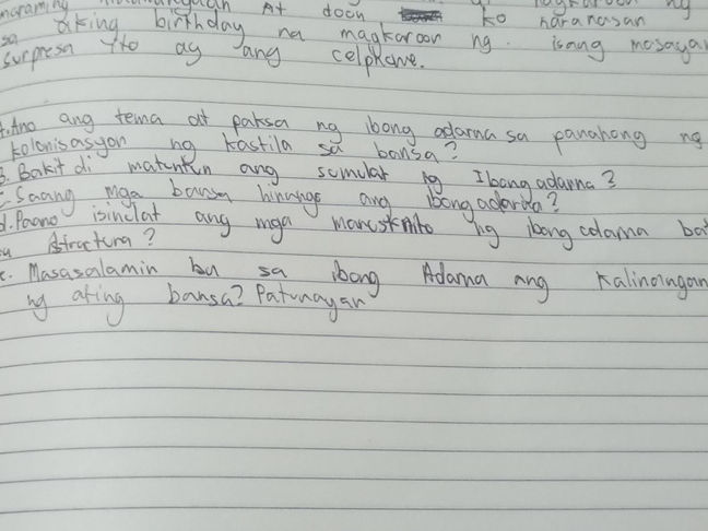 4 Ano ang tema at paksa ng Ibong Adarna sa | StudyX