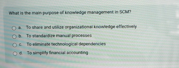 What is the main purpose of knowledge | StudyX