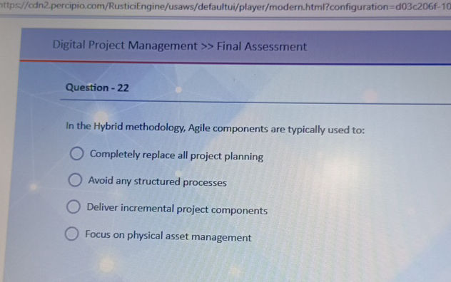 Digital Project Management Final Assessment | StudyX