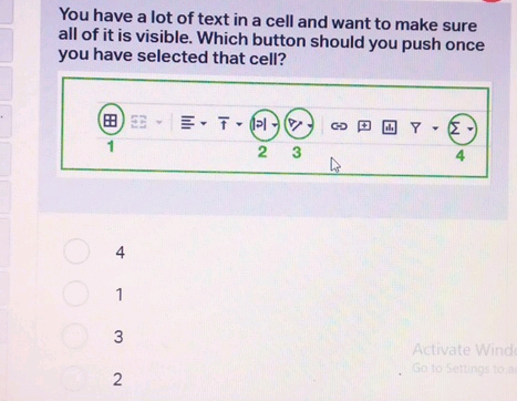 You have a lot of text in a cell and want to