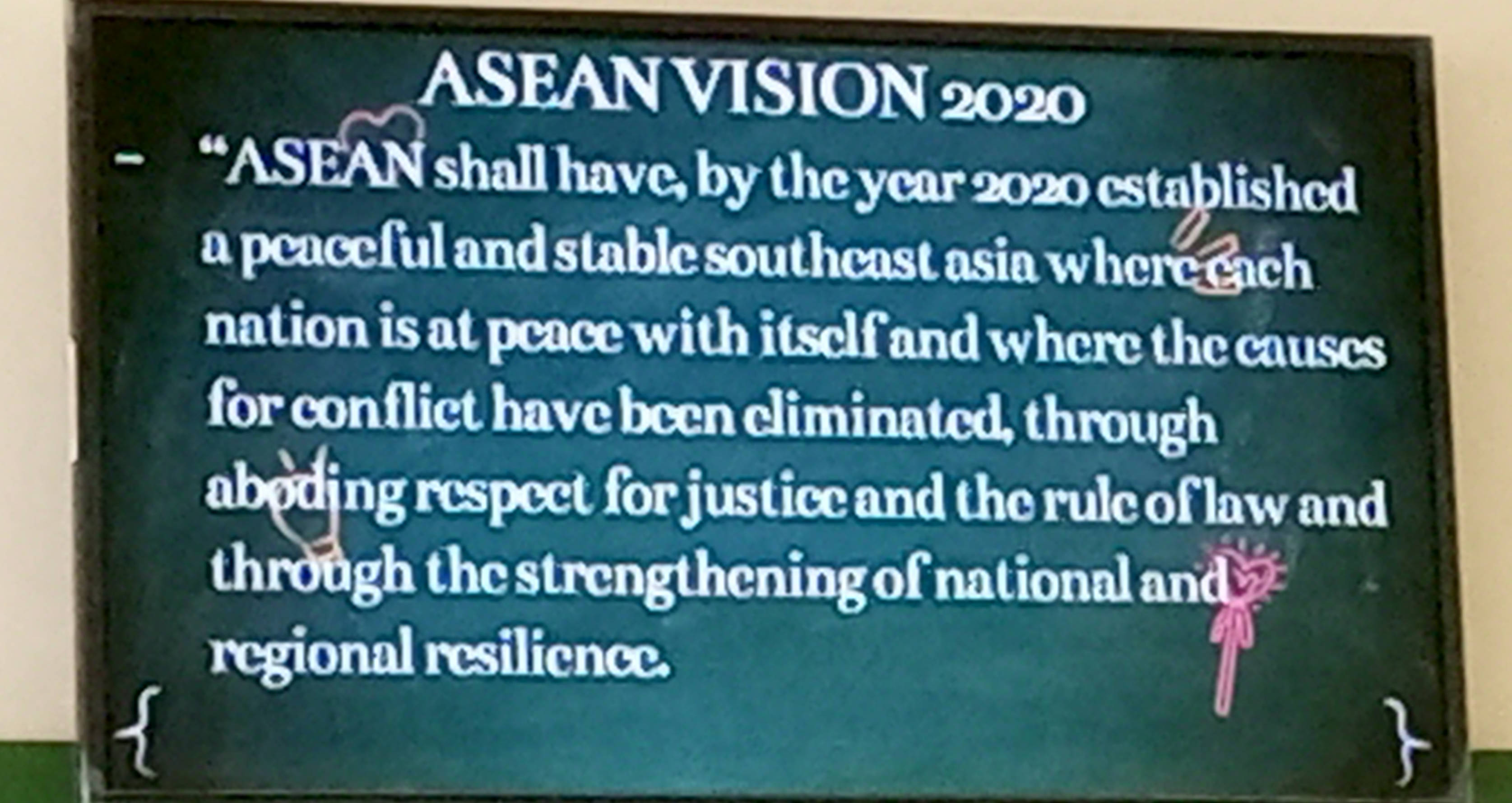 ASEAN VISION 2020 ASEAN shall have by the | StudyX