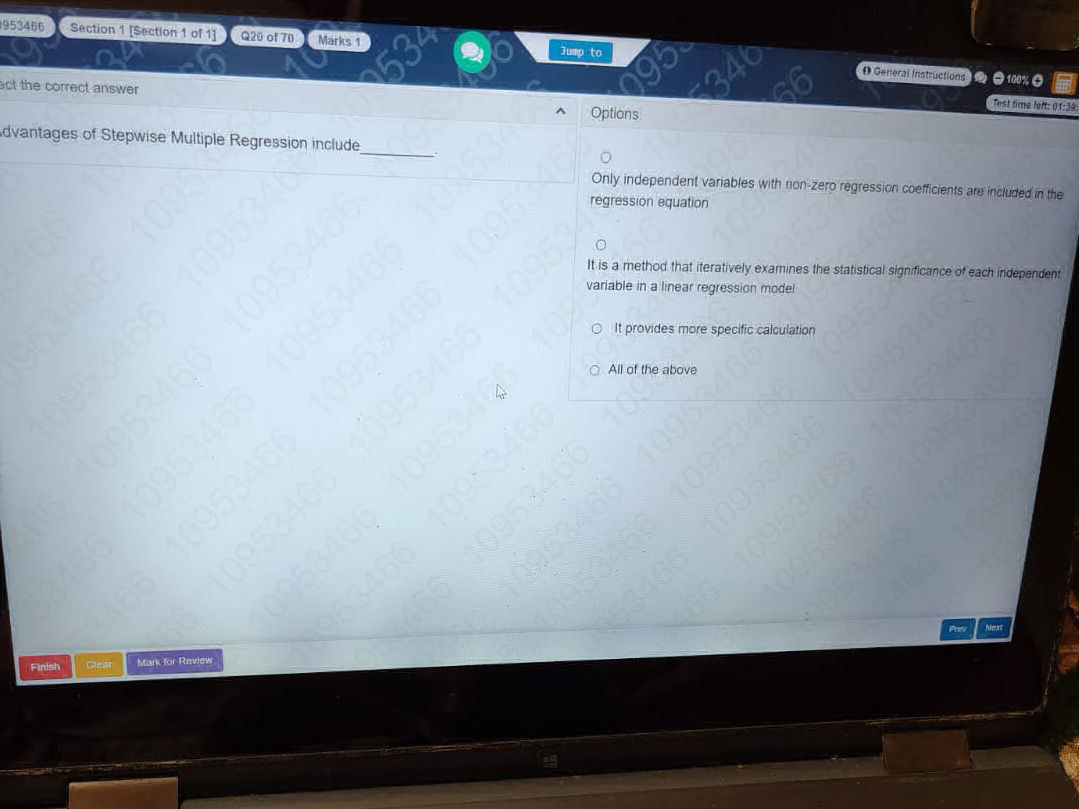 Advantages of Stepwise Multiple Regression | StudyX