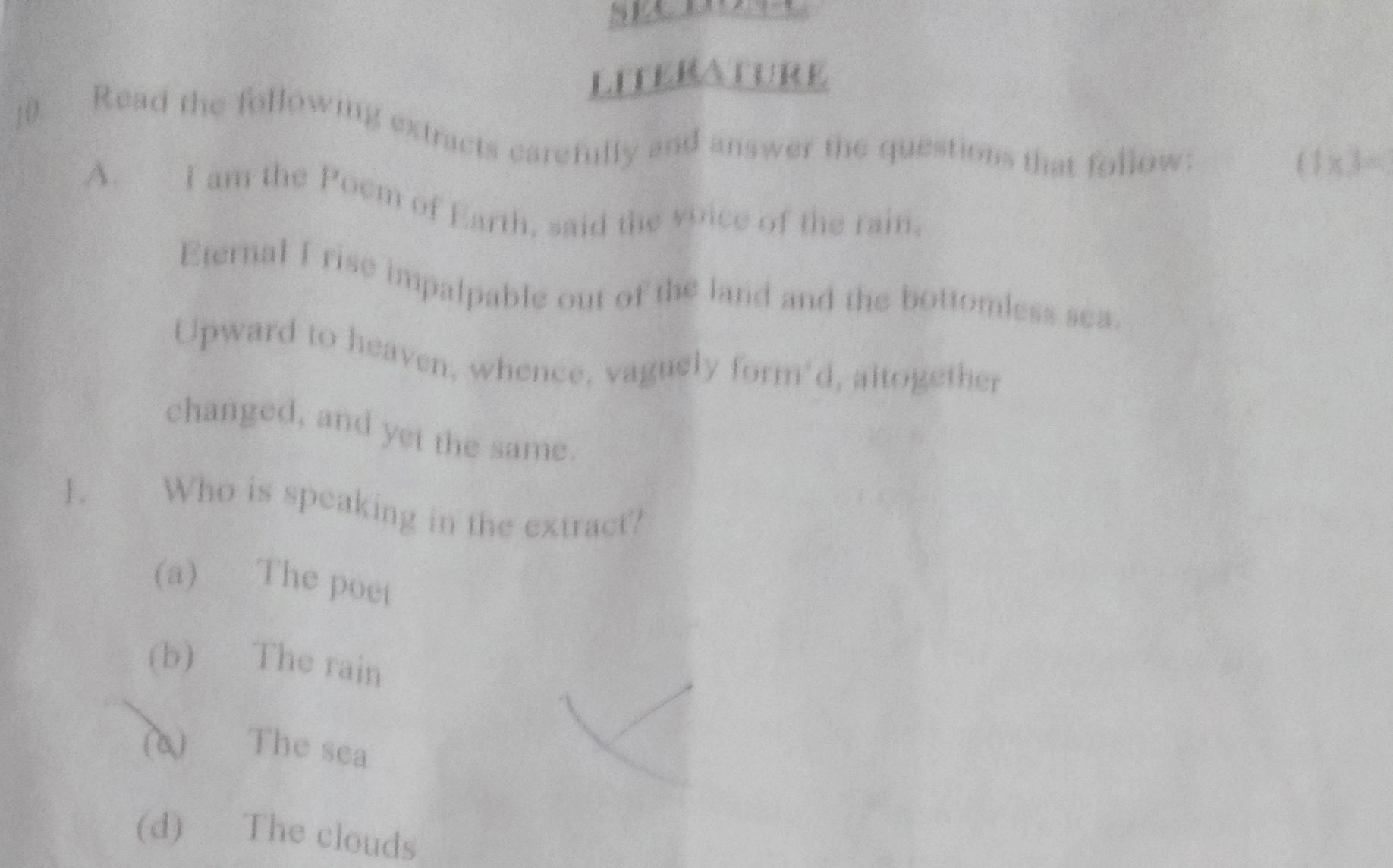 Read the following extracts carefully and | StudyX