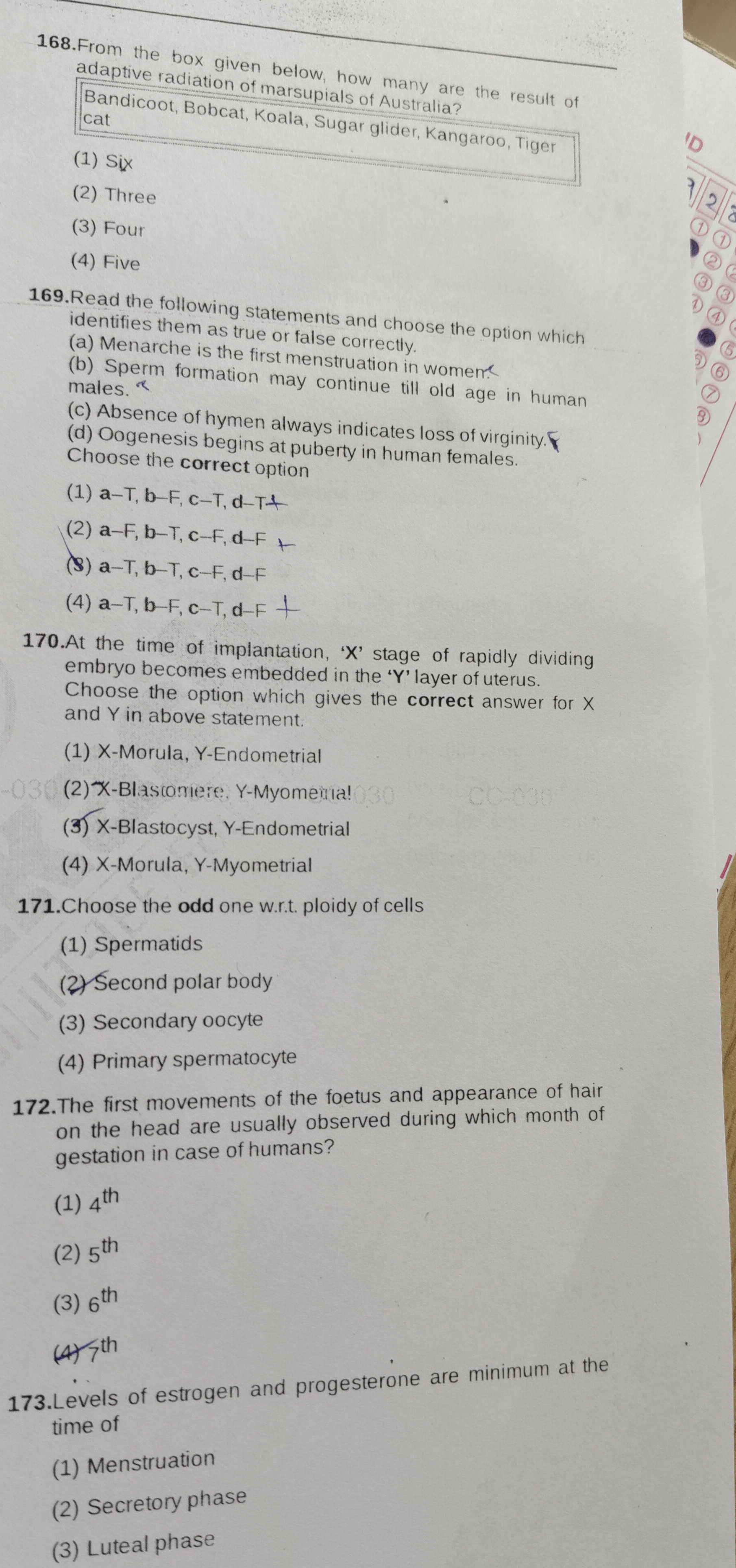 168From the box given below how many are the | StudyX