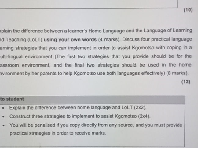 Explain the difference between a learners | StudyX