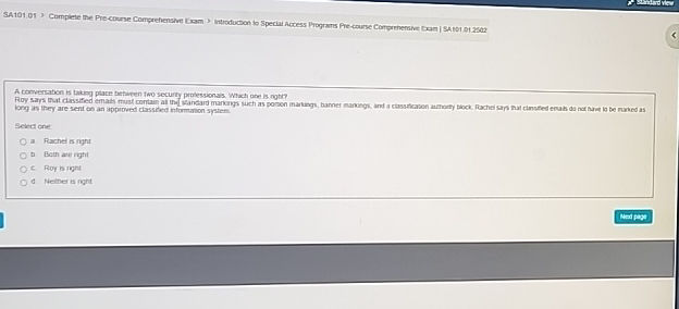 A conversation is taking place between two | StudyX