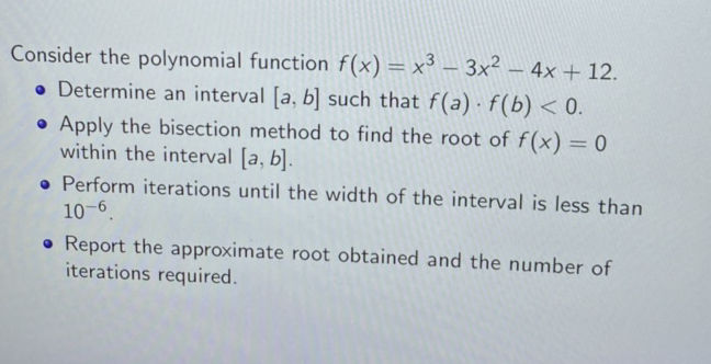 Consider the polynomial function $f(x) = x^3 | StudyX