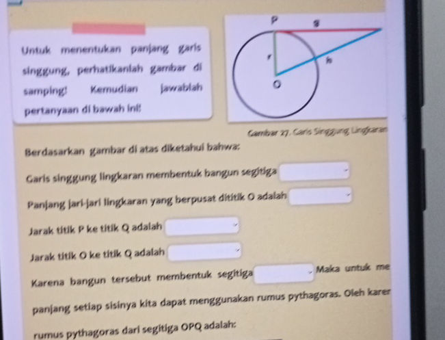 Berdasarkan gambar di atas diketahui bahwa | StudyX