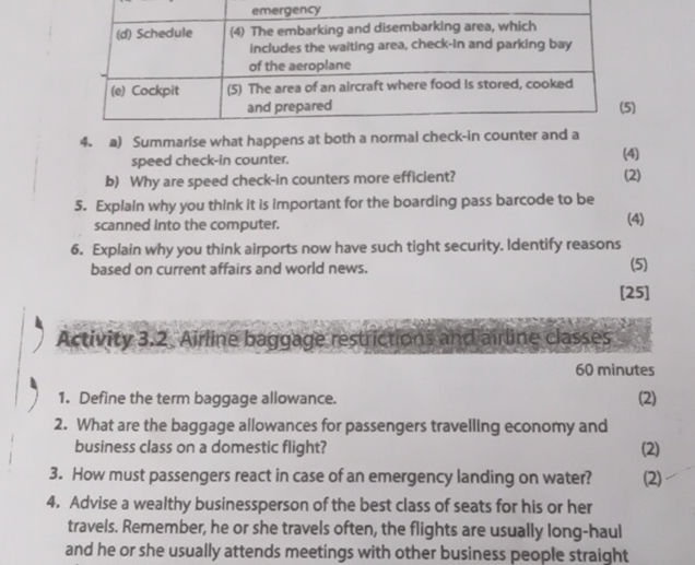 4 a) Summarise what happens at both a normal | StudyX