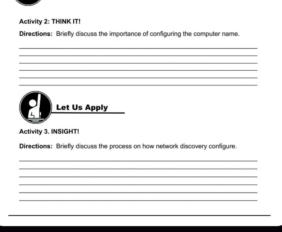 Activity 2 THINK ITDirections Briefly | StudyX