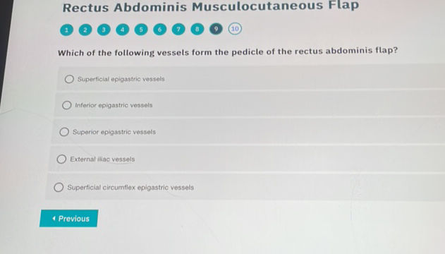 Which of the following vessels form the | StudyX
