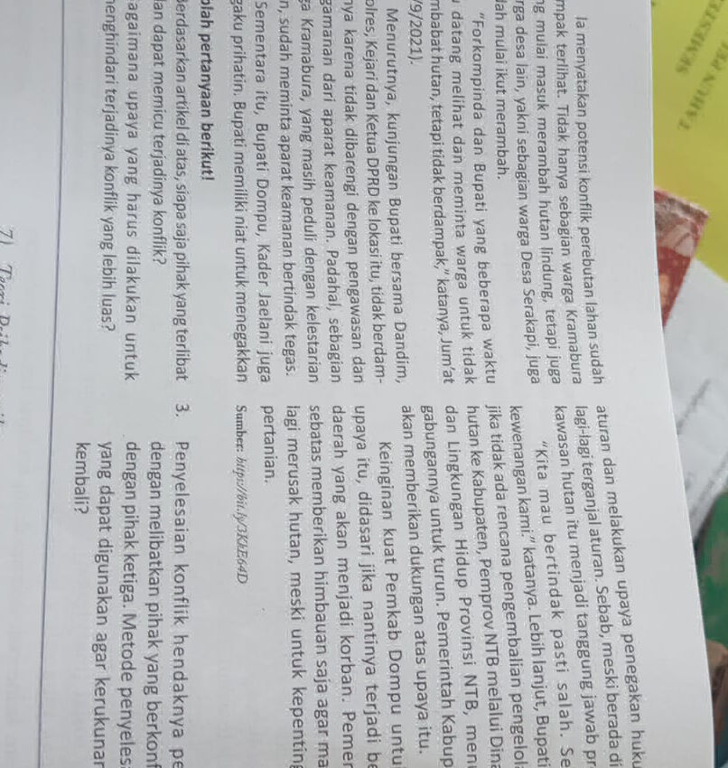 Berdasarkan artikel di atas siapa saja pihak | StudyX