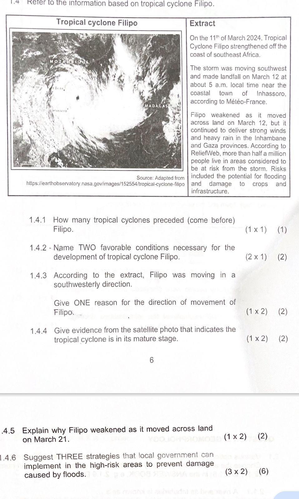 14 Refer to the information based on | StudyX