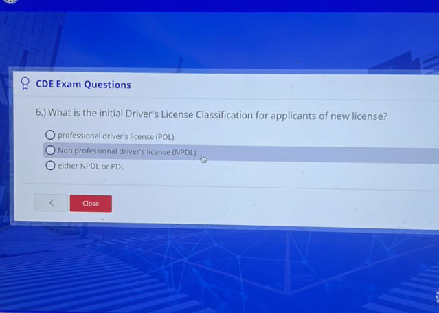 6) What is the initial Drivers License