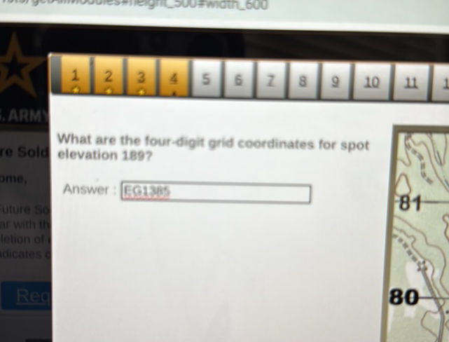 What are the four-digit grid coordinates for | StudyX