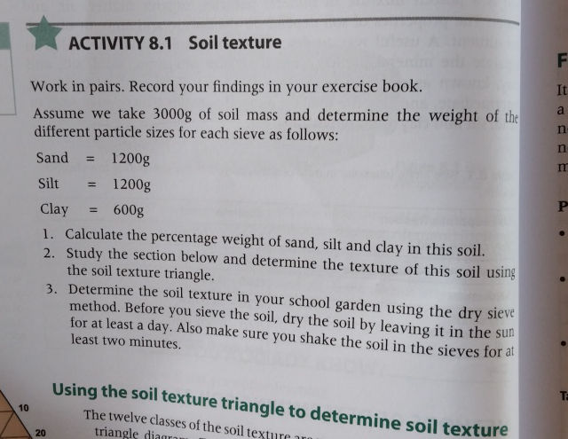 ACTIVITY 81 Soil texture Work in pairs | StudyX