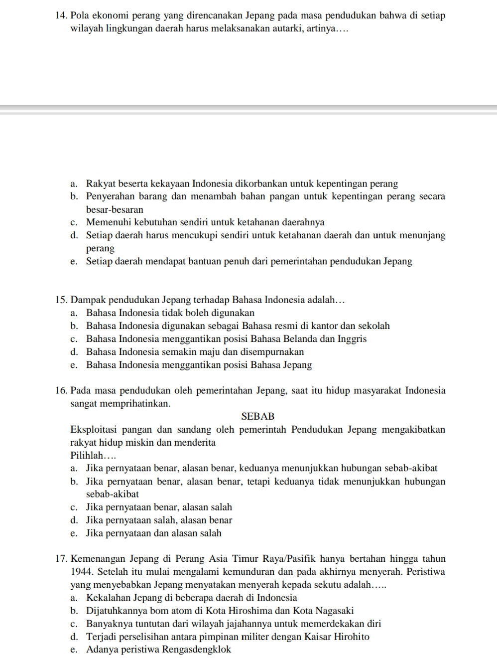 14. Pola ekonomi perang yang direncanakan | StudyX