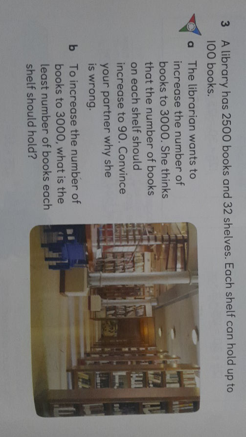 3 A library has 2500 books and 32 shelves | StudyX