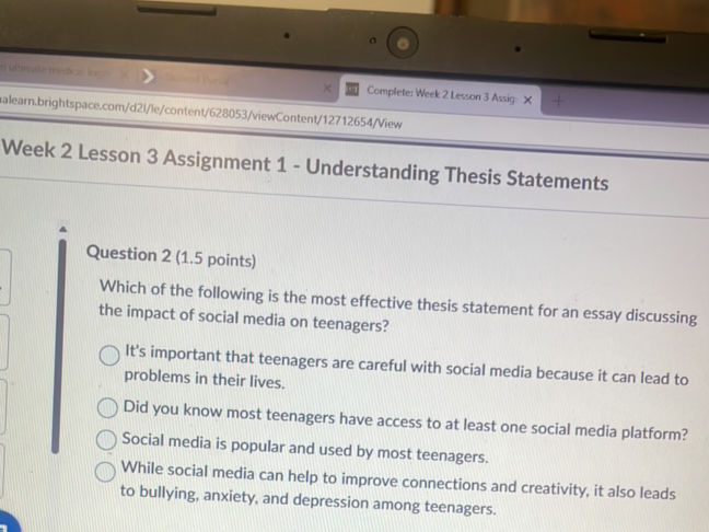 Which of the following is the most effective | StudyX