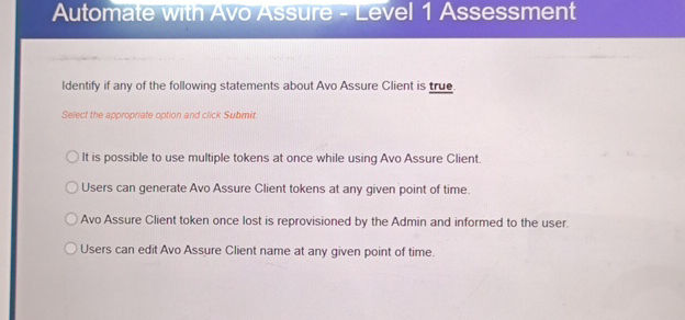 Automate with Avo Assure - Level 1 | StudyX