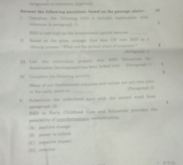 Answer the following questions based on the | StudyX