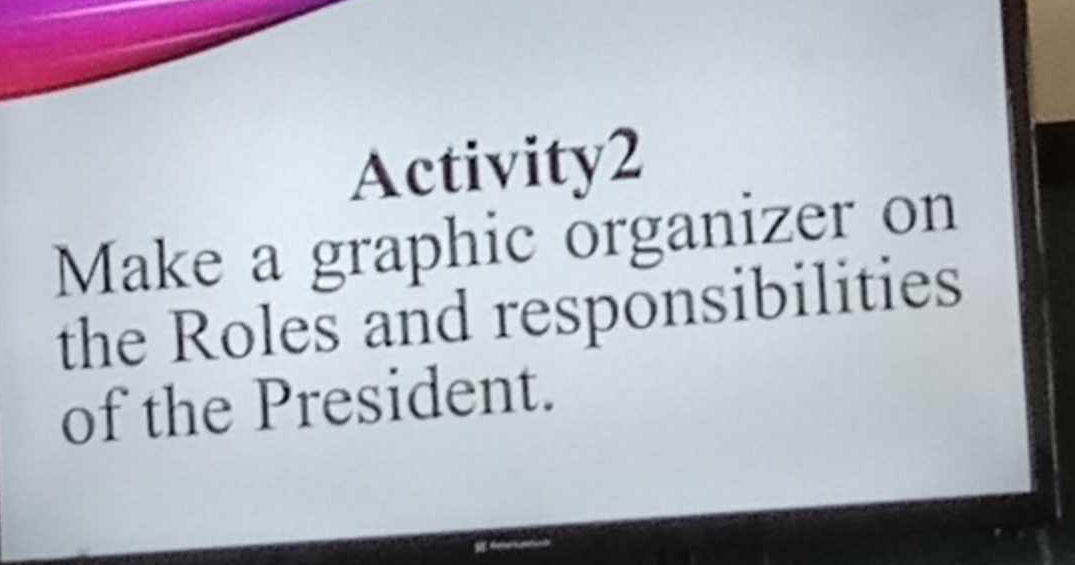 Activity 2 Make a graphic organizer on the | StudyX