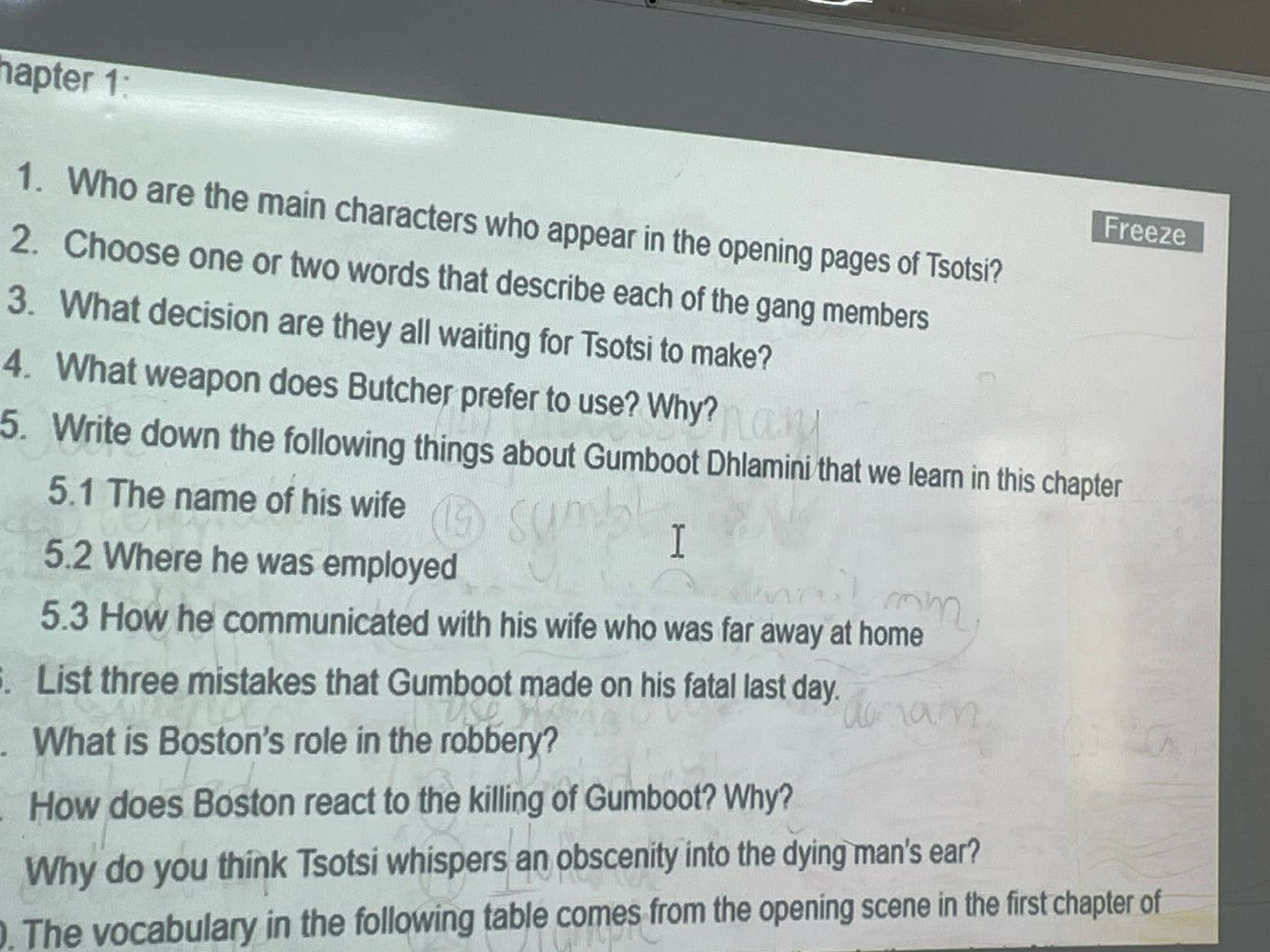 1. Who are the main characters who appear in | StudyX