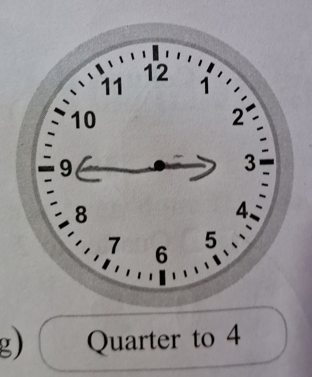 Quarter to 4: Telling Time | StudyX