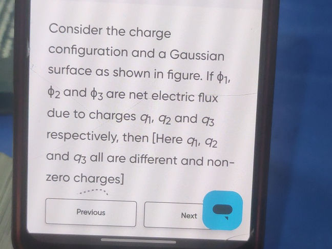 Consider the charge configuration and a | StudyX