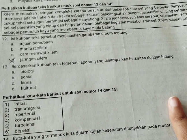 Perhatikan kutipan teks berikut untuk soal | StudyX