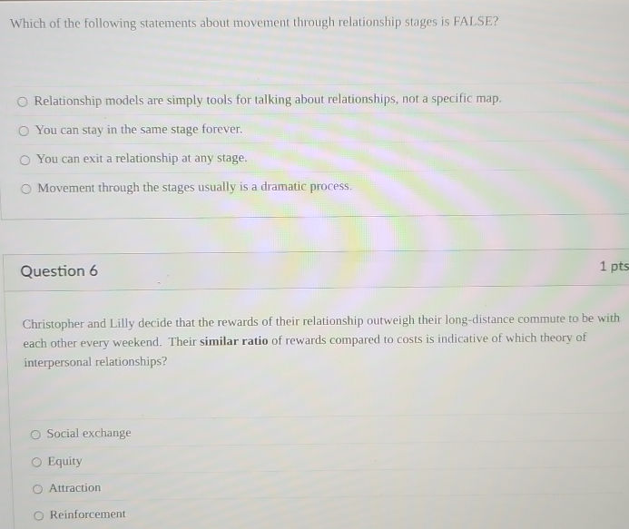 Which of the following statements about | StudyX