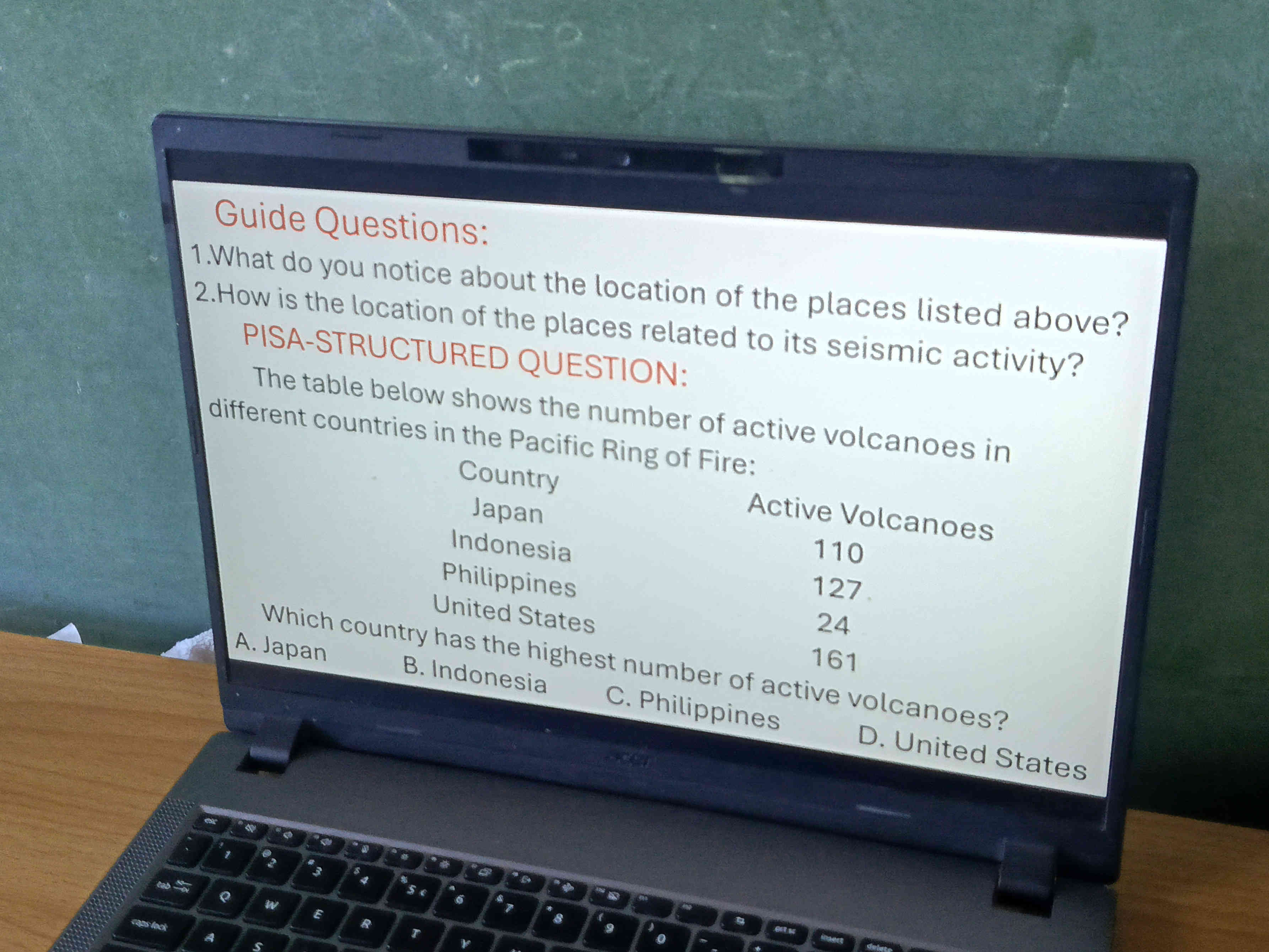 Guide Questions 1What do you notice about | StudyX