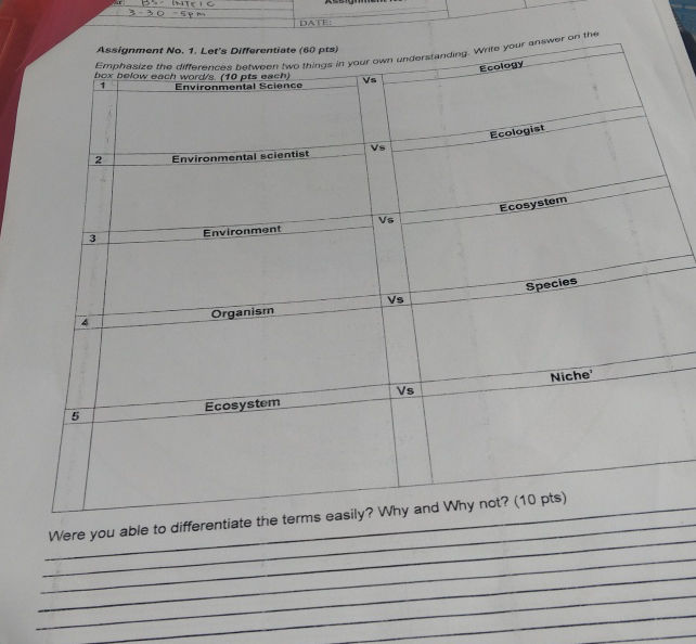 Assignment No 1 Lets Differentiate (60 pts) | StudyX