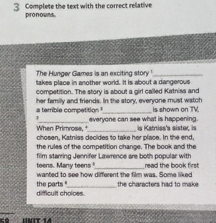 Complete the text with the correct relative | StudyX