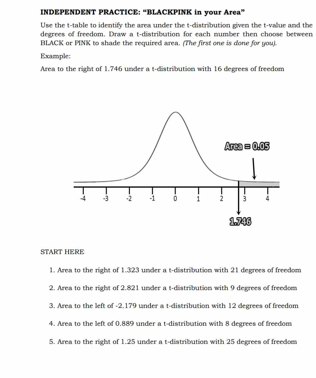 INDEPENDENT PRACTICE BLACKPINK in your Area | StudyX