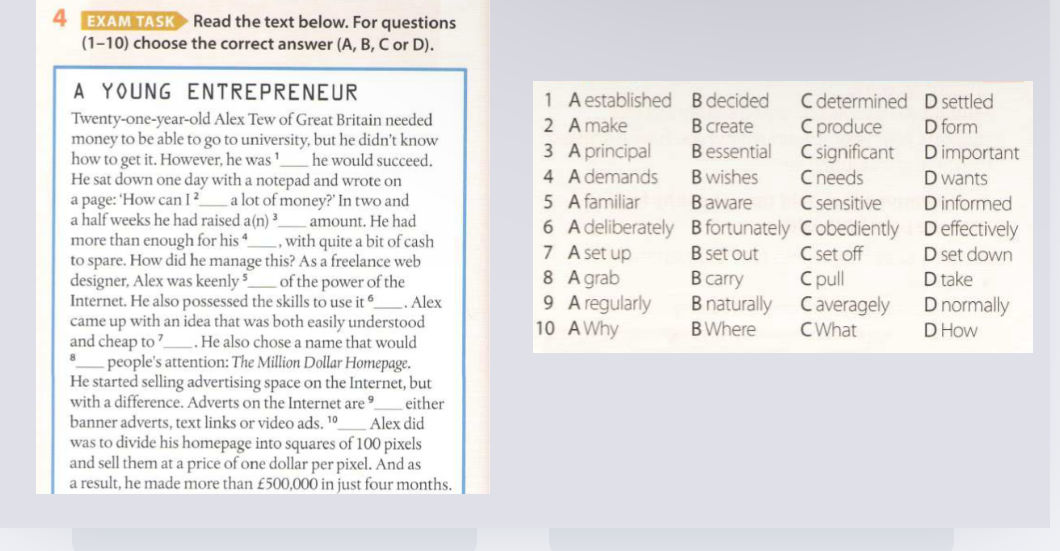4 EXAM TASK Read the text below For | StudyX