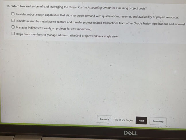 16. Which two are key benefits of leveraging | StudyX