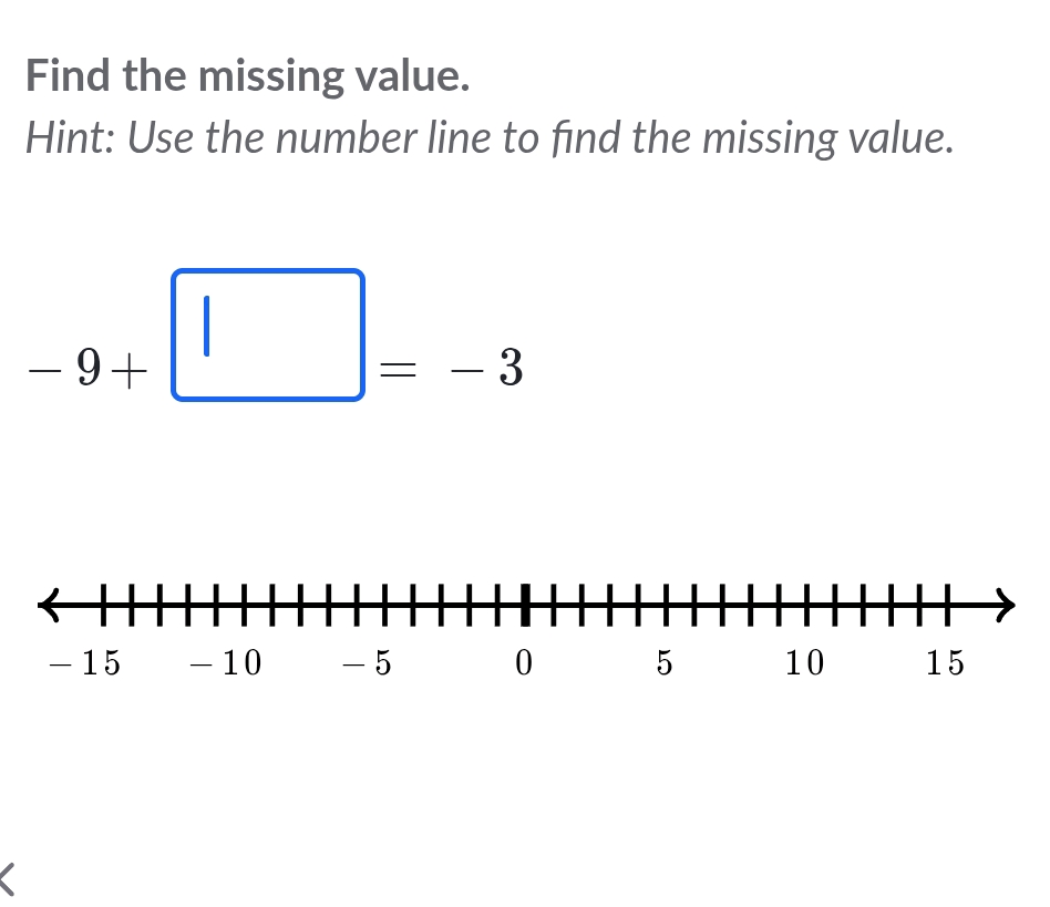Find the missing value Hint Use the number | StudyX